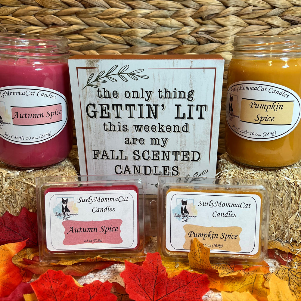 SurlyMommaCat Candles